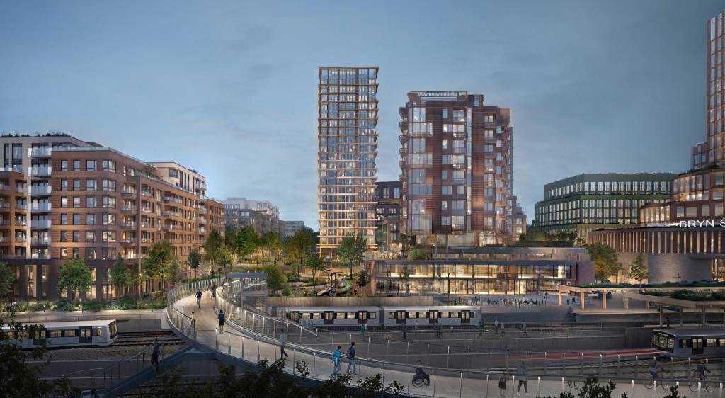 Et nytt bysentrum: Planene for Bryn Sentrum er klare - Entra