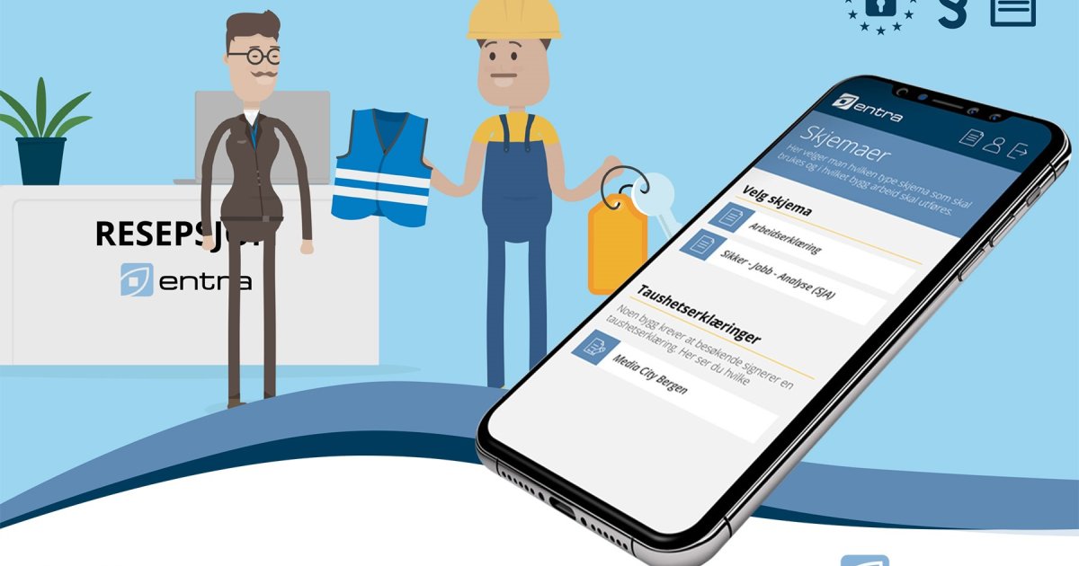 Utviklet digital løsning for drift av eiendommer - Entra Utviklet digital løsning for drift av eiendommer - Entra