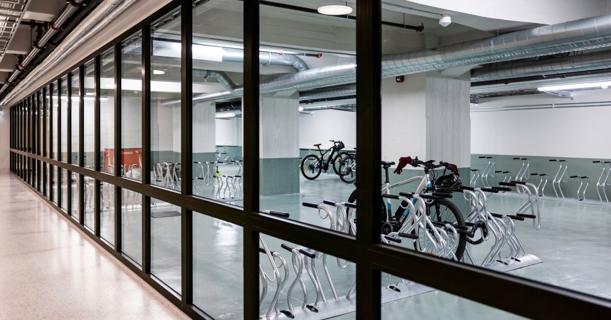 Sykkelparkering - Entra
