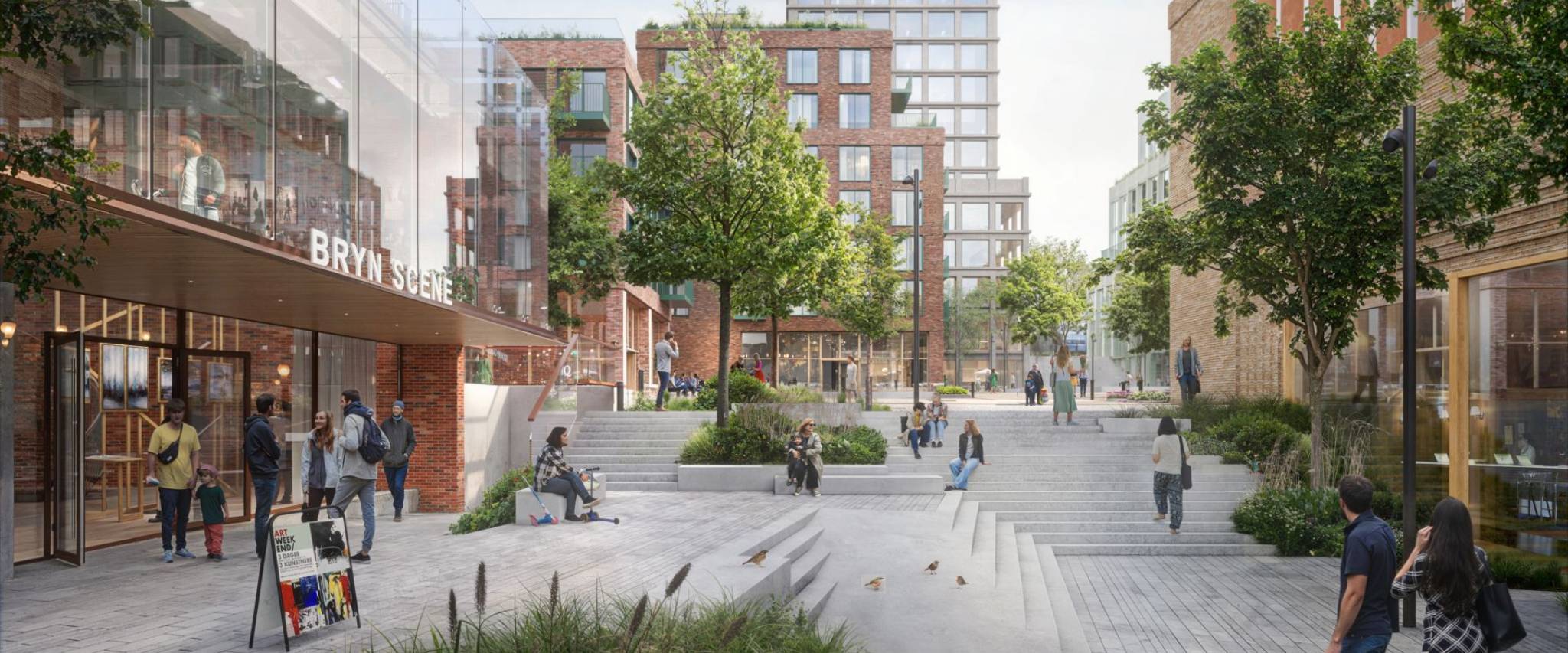 Utviklingsprosjekt – Bryn sentrum - Et lite stykke Oslo - Entra